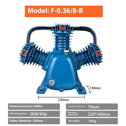 Air Compressor Head Assembly High Pressure Tire Repair Pump Heads Tool ...