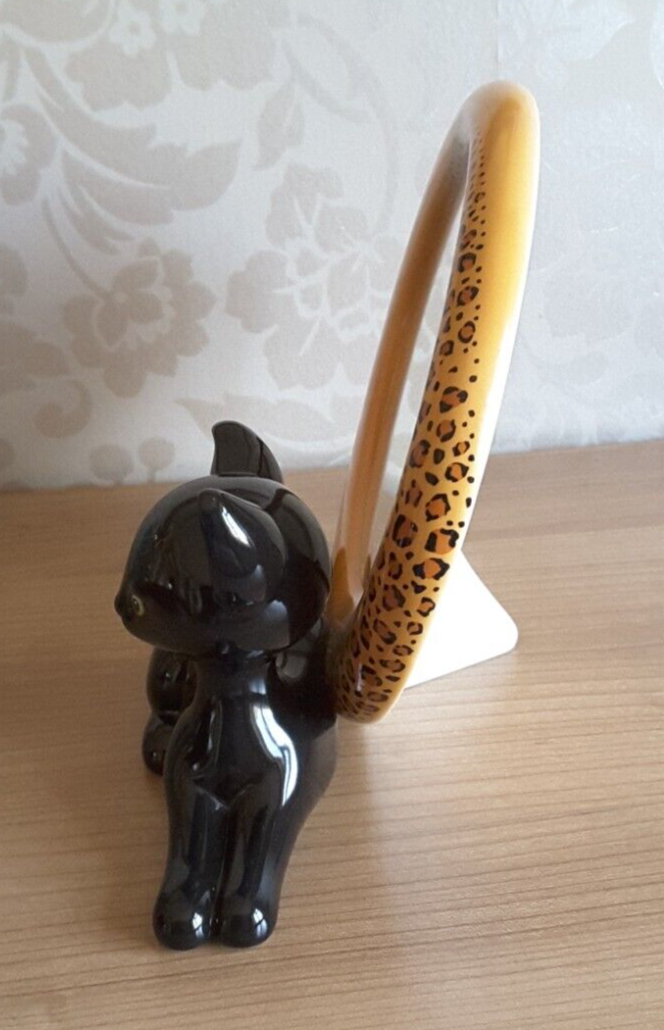 Goebel Kitty de luxe leopard mirror, porcelain | eBay