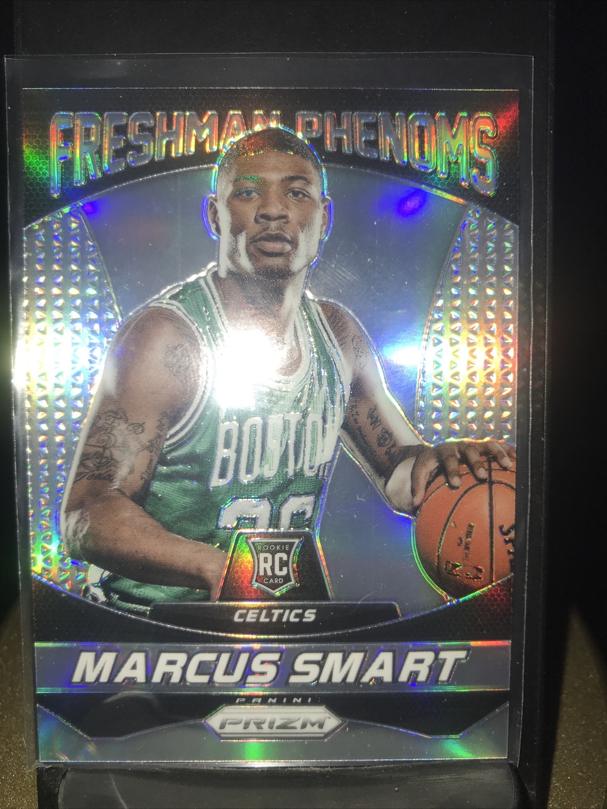 2014 Prizm Marcus smart rookie card Silver | eBay
