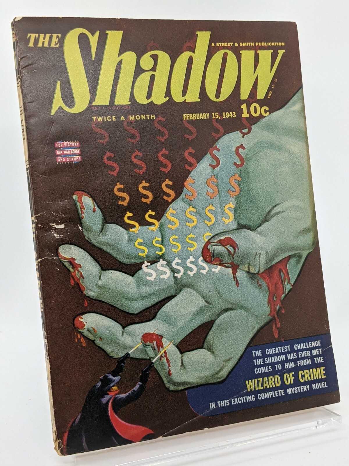 SHADOW Pulp - February 15 1943 - Wizard of Crime 2/15/43 | eBay
