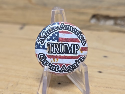 Donald Trump 1" Pinback Button - Make America Great Again Republican ...