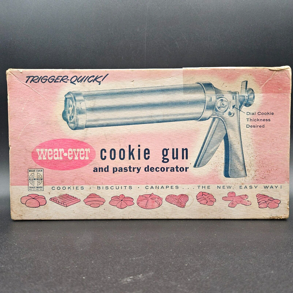 Vintage Wear Ever Cookie Press Gun Trigger Pastry Decorator 3365 | eBay
