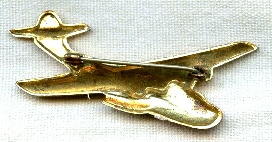 Great 1930s Pan Am "Clipper" Pin with Excellent Red Paint | eBay