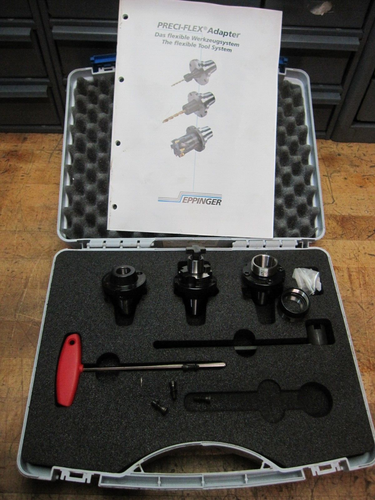 Eppinger Preci-Flex 25 BMT55P adapter kit collet chuck end/face mill ...