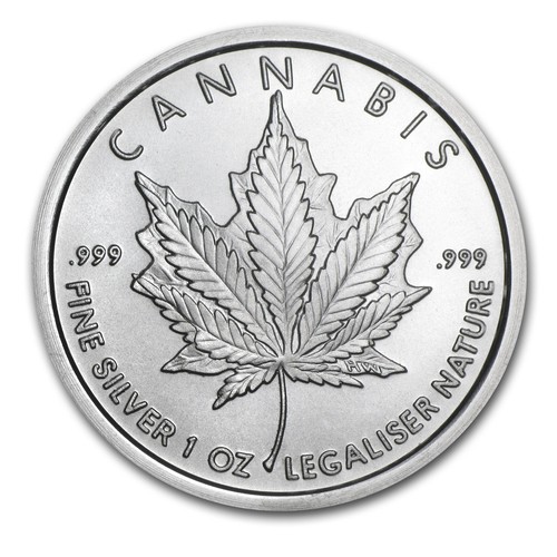 2015 1 oz Silver Round - Cannabis | eBay