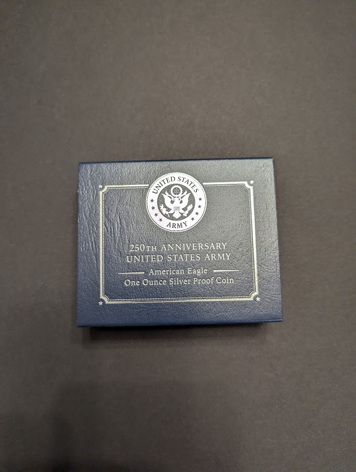 2025 Army Privy Mark Silver Eagle PCGS PR69 FIRST STRIKE Gold Shield ...