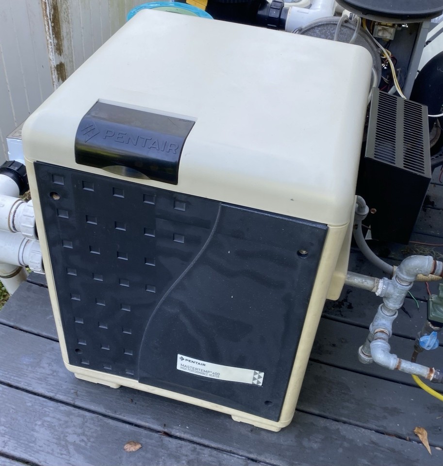 Pentair mastertemp 400k BTU pool spa natural gas heater LP NG starite ...