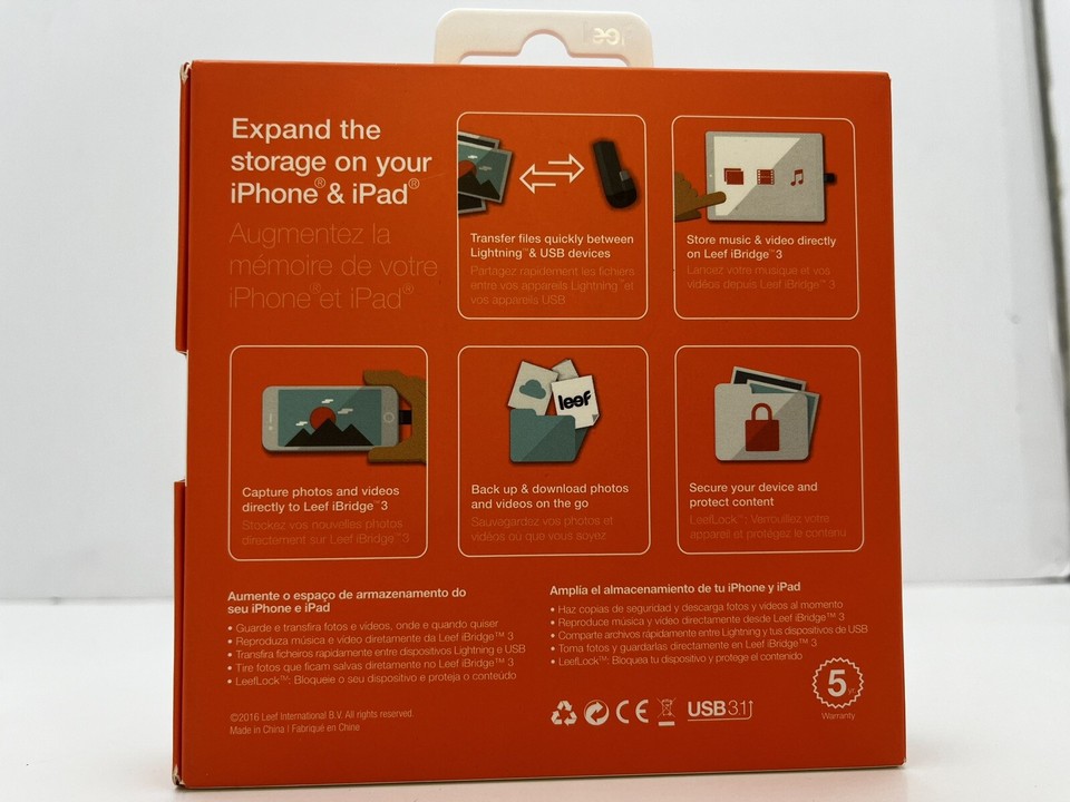 leef iBRIDGE 3 32 GB External Memory for iPhone iPad | eBay