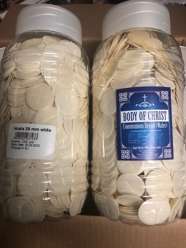 Body Of Christ Holy Communion Wafers (For Communion Use Only) Box 12 ...