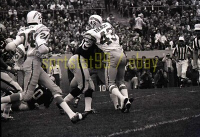 1970 SD Chargers @ Oakland Raiders - #43 Jim Tolbert - Vtg Football ...