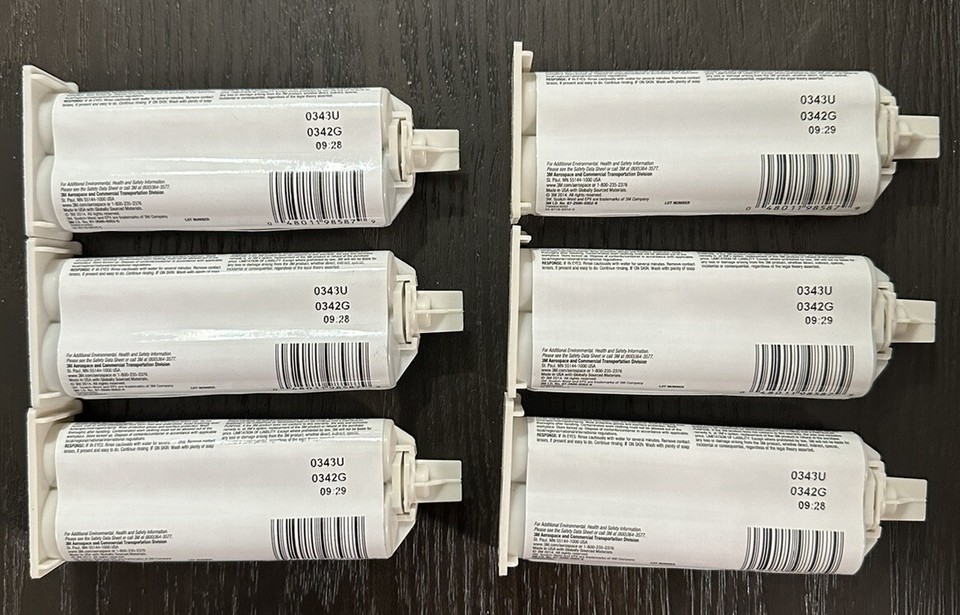 3M Scotch-Weld Epoxy Adhesive EC 2216 B/A Gray 1.45 Fl Oz /41.5 ML (6 ...