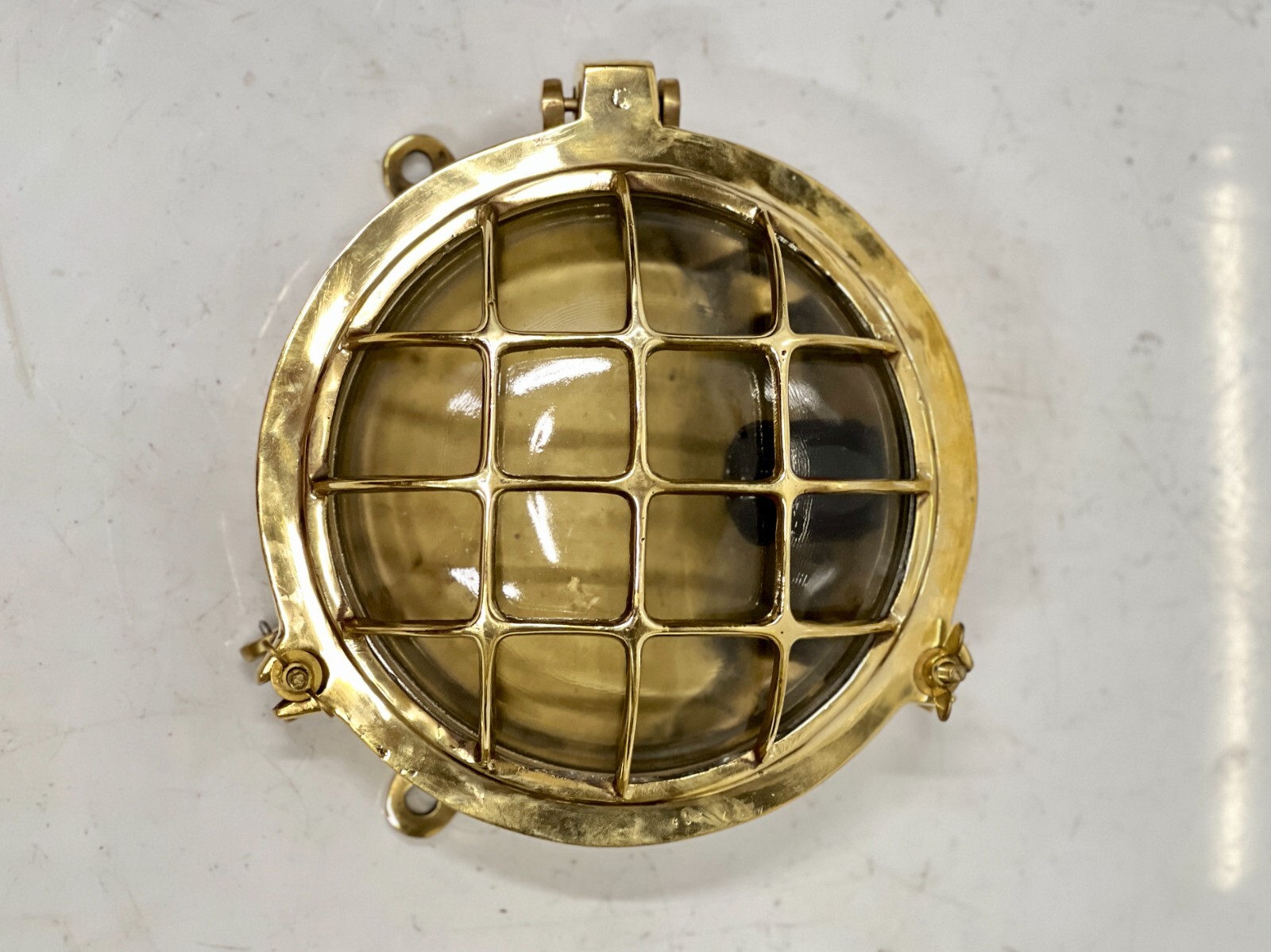 Retro Marine Solid Brass Ship Bulkhead Wall/Ceiling Mount Deck Light ...