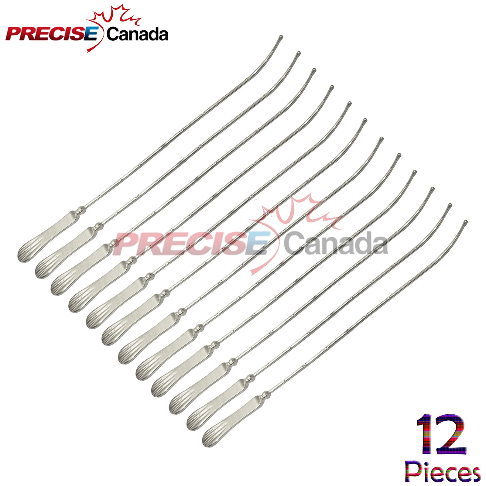 12 SIMS Uterine Sound Graduated Gynecology Surgical Instruments | eBay