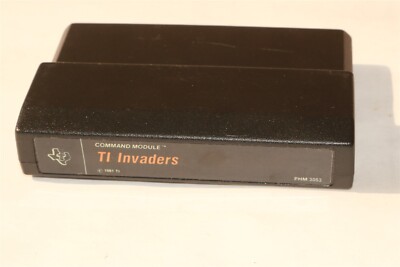 TEXAS INSTRUMENTS COMMAND MUDULE - TI Invaders - Video Game Cartridge ...