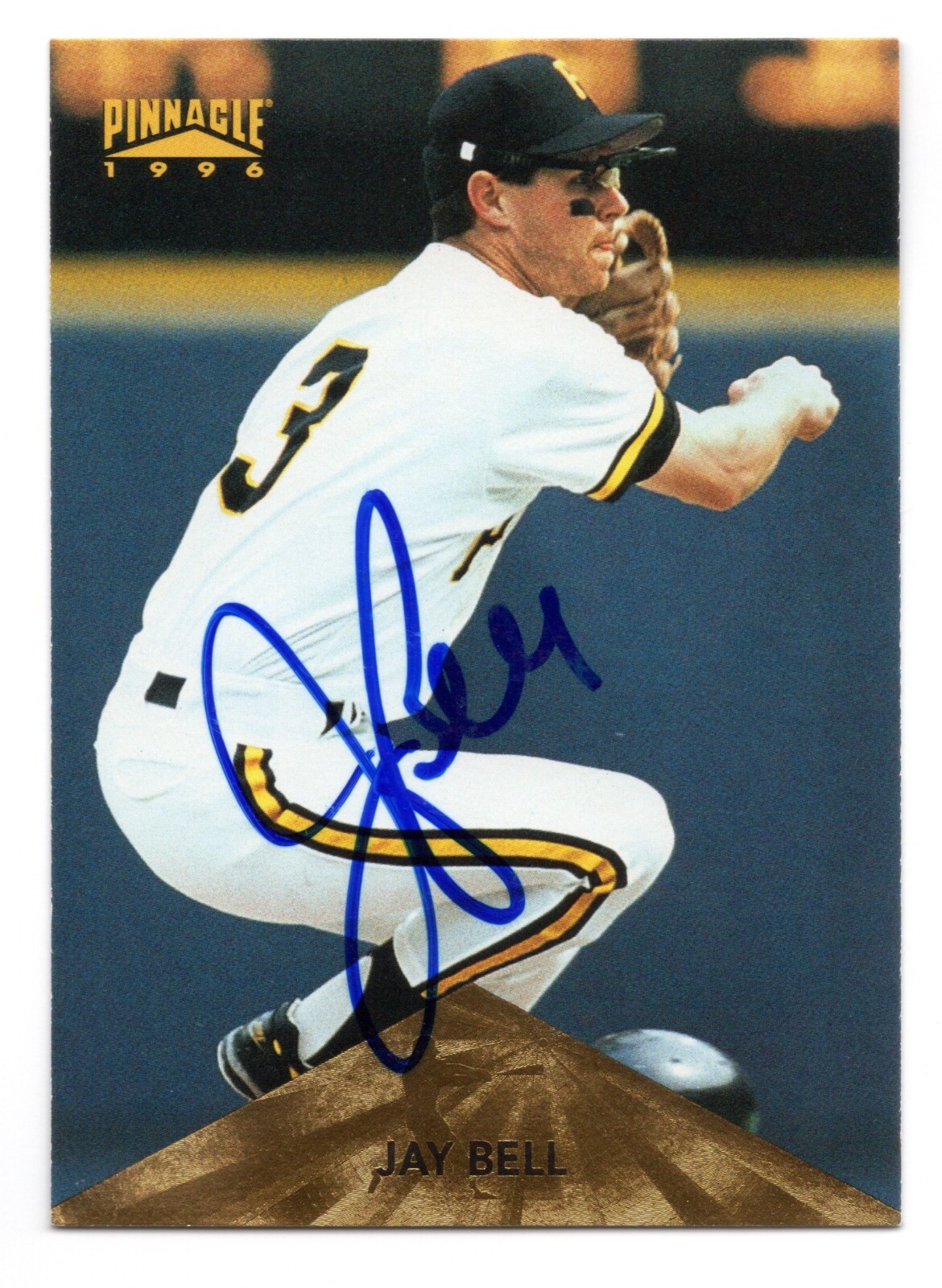 Jay Bell Autograph On A 1996 Pinnacle - Pittsburgh Pirates | eBay