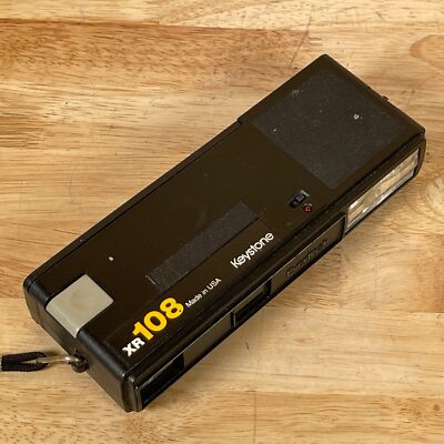 Vintage Keystone EverFlash XR108 Black Built-In Ecetonic Flash Film ...