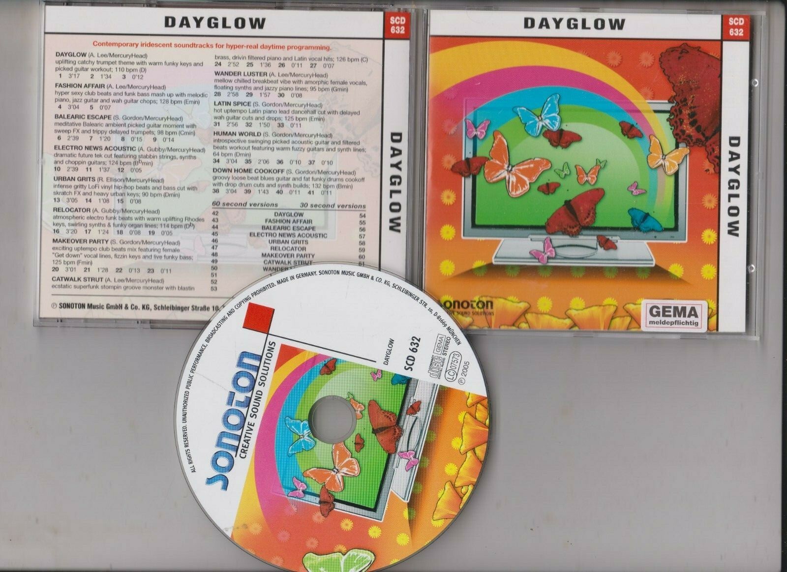 CD SCD 632 Dayglow | eBay
