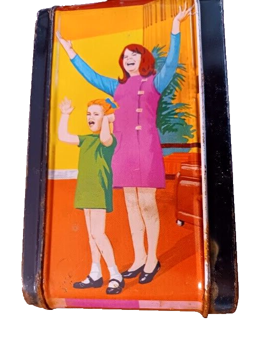 Thermos Brand Family Affair Mrs Beasley Retro Vintage Metal Lunch Box ...