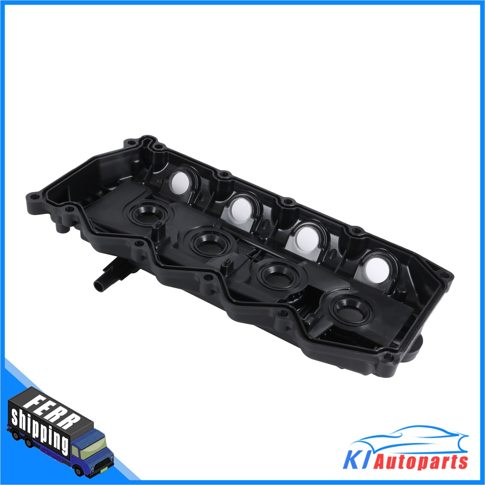 Rocker Valve Cover With Gasket 13264-VM00A For Nissan Navara D22 D40 ...