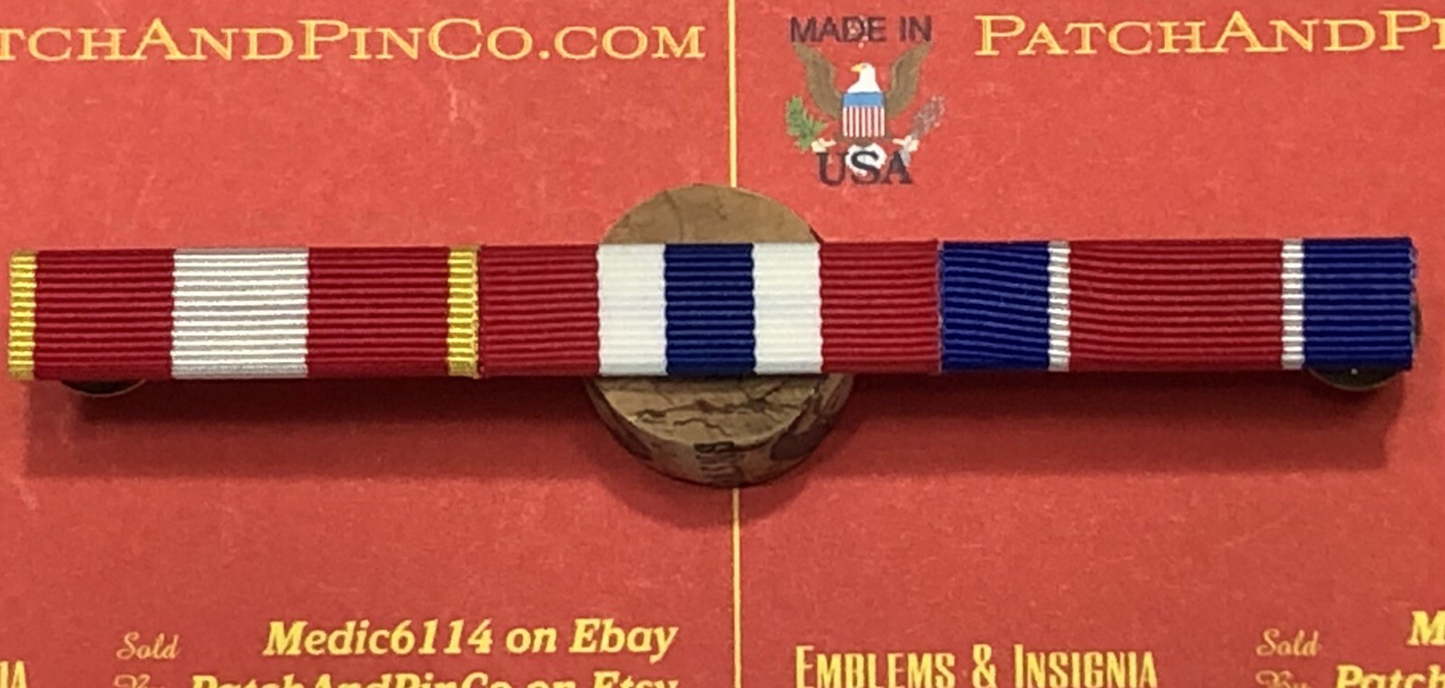 Chicago Fire Dept Award 3 Ribbon Bar Rack CFD Firefighter Pin Like ...