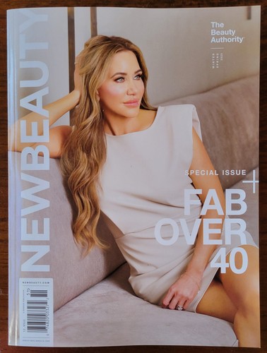 NEW BEAUTY MAGAZINE Winter/Spring 2025 Special Issue FAB OVER 40 BRAND ...