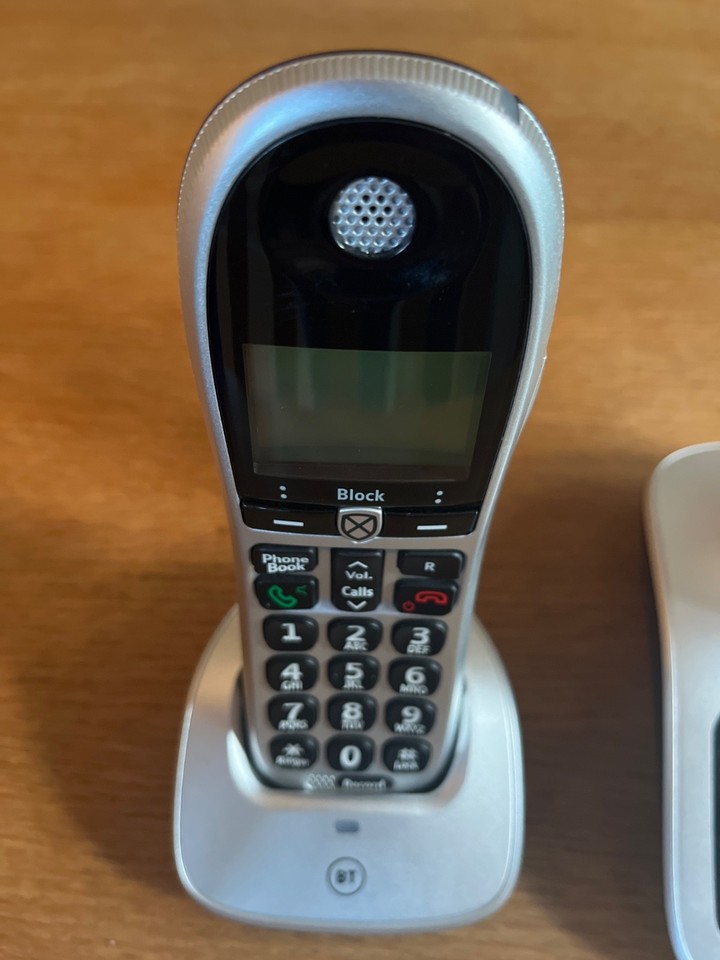 BT 4600 Big Button Cordless DECT Phones with Answering Machine - 3 ...