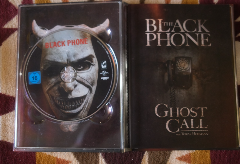 The Black Phone (Turbine) 4K UHD Blu Ray mediabook OOP Ethan Hawke The ...