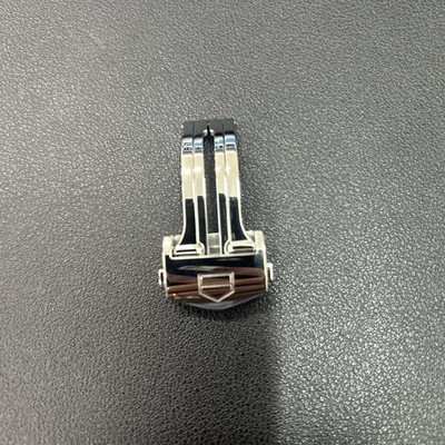 Tag Heuer 18mm Stainless Steel Deployant Deployment Men's Buckle Clasp ...