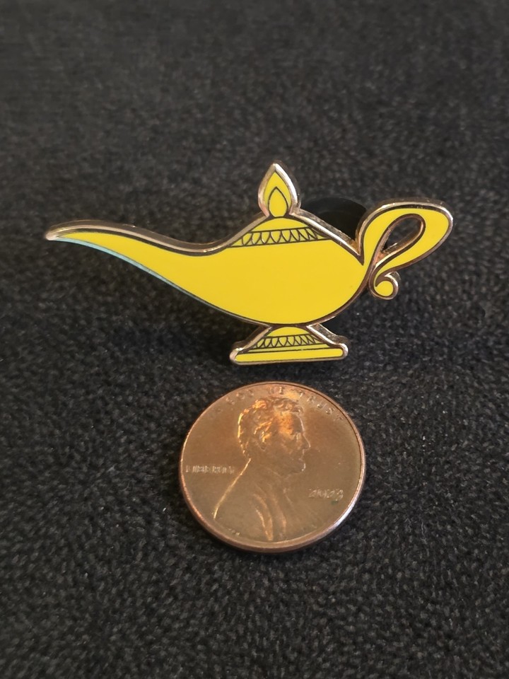 Disney Trading Pin 125312 Aladdin Icons Genie Magic Lamp Yellow (D) | eBay
