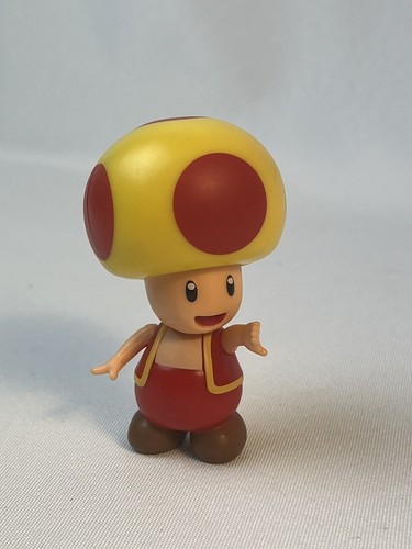 Jakks Pacific Super Mario World of Nintendo Fire Toad 2.5in Action ...
