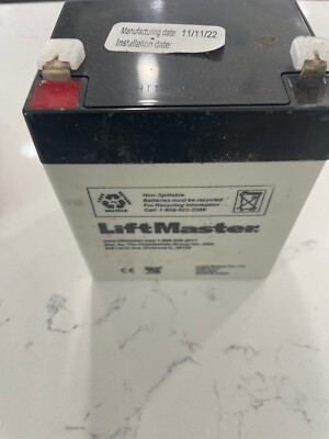 Liftmaster 485LM 485 LM garage door opener battery for backup | eBay