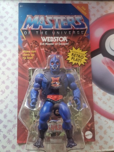 Masters of the Universe He-Man MOTU Origins Figur WEBSTOR WEBSTER US ...