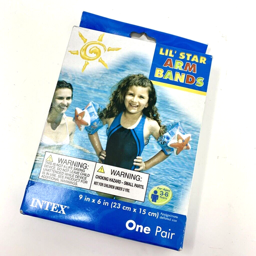 Intex Water Arm Bands Floaties ages 3-6 yrs. Style *Lil Star* Pool ...