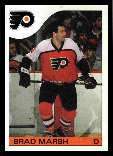 1985-86 Topps Brad Marsh #72 - Philadelphia Flyers | eBay