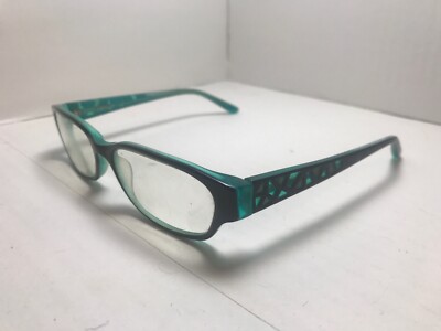 Women's Designer Eyeglasses FRAMES Kensie Black/Green Stainless Design ...