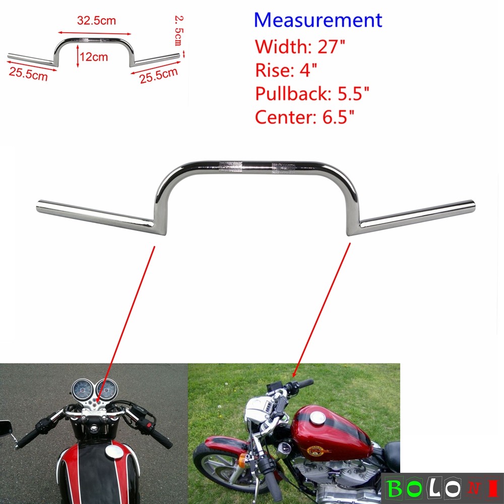 Harley Davidson With Clubman Handlebars Handlebars For Harley Davidson