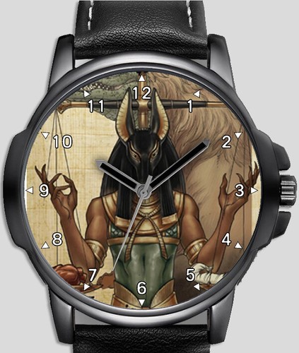 Anubis Egyptian God Art 2 Stylish Rare Quality Wrist Watch | eBay