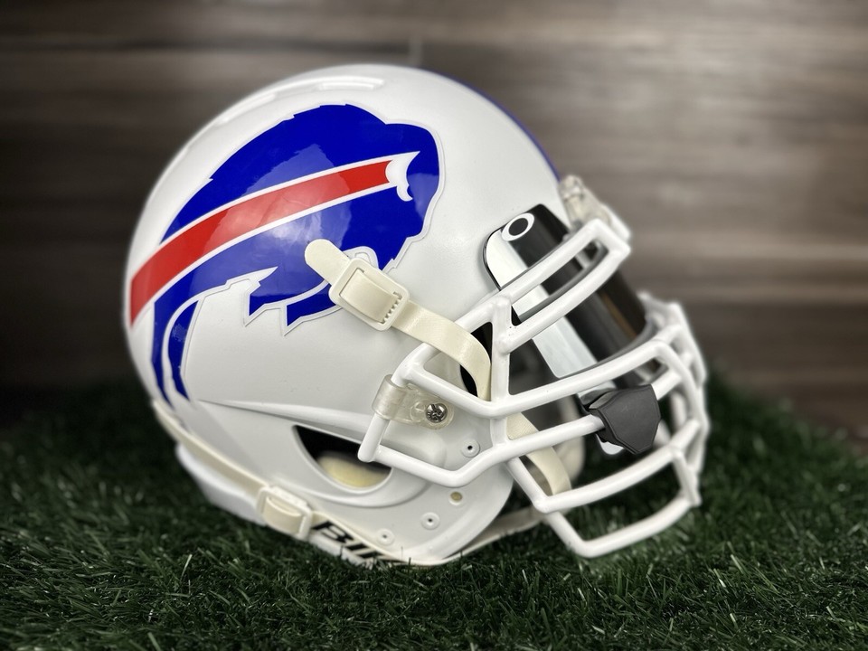 Buffalo Bills Full Size Football Helmet Adult Full Size | eBay