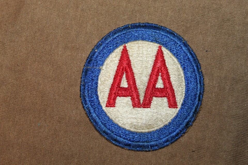 Original WW2 U.S. Army Made "Green Back" Anti-Aircraft AA Command ...