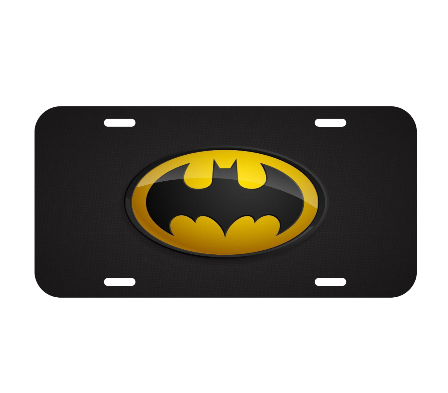 Batman Gotham Batmobile Superhero Bat man Vehicle License Plate Auto ...