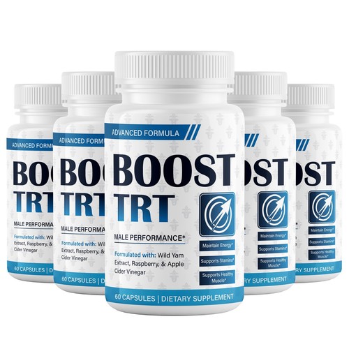(5 Pack) Boost TRT Pills for Men,BoostTRT Advanced Male Enhancement ...