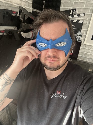 3d Printed Nightwing Mask blue | eBay