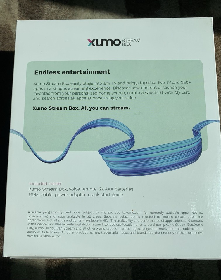 2025 XUMO Stream Box - 4K UHD Streaming with Voice Search Model ...