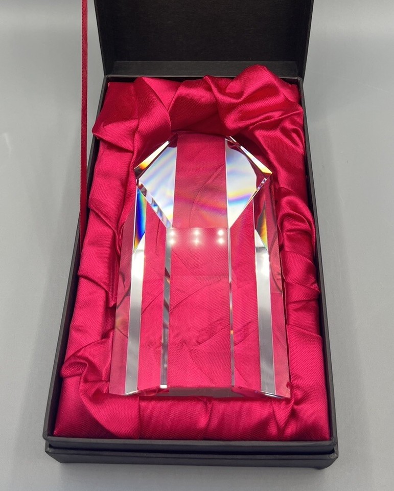 Hoya Crystal Tokyo Japan Prism Tower Obelisk Sculpture Art 6 1/2” | eBay