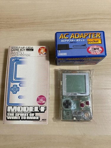 Nintendo Gameboy Game Boy Pocket Clear Color Famitsu Limited Model F ...