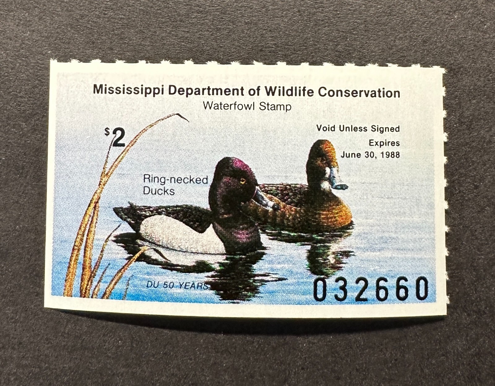 WTDstamps - 1987 MISSISSIPPI - State Duck Stamp - Mint OG NH | eBay