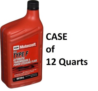 Motorcraft TYPE F Automatic Transmission PS Fluid XT1Q1F oem FORD 12 ...