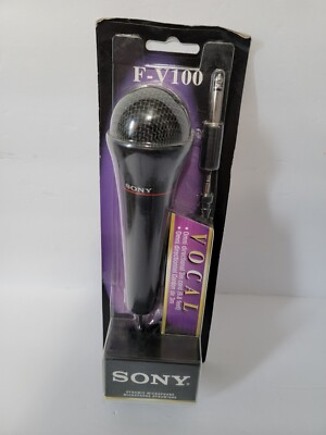 Sony F-V100 Omnidirectional Dynamic Vocal Microphone FV100 NEW | eBay