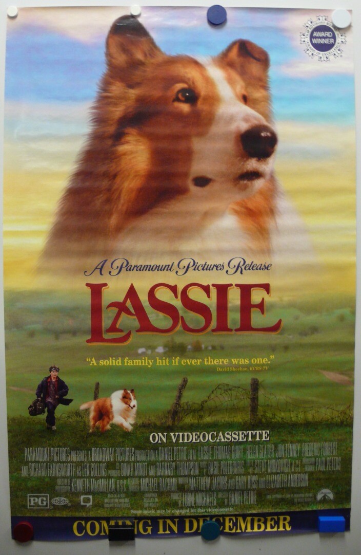LASSIE 1994 Thomas Guiry, Helen Slater, Jon Tenney, Frederic Forrest ...