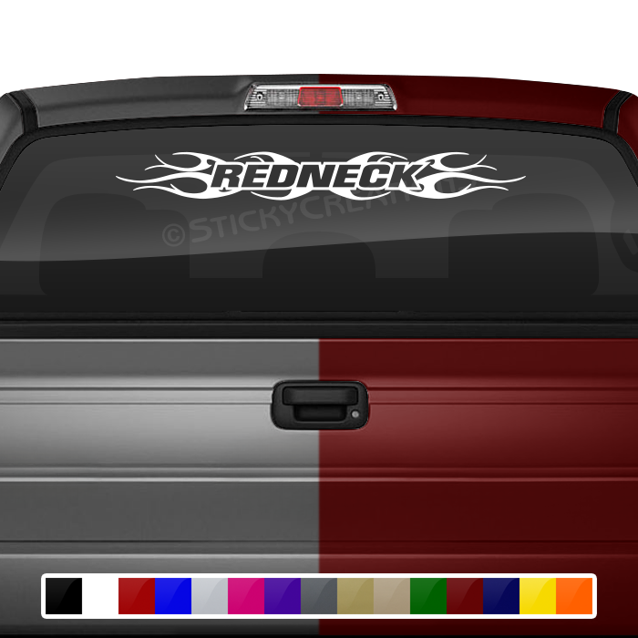 Redneck Window Decals Unforgiven V2 Car Decal Truck Window Windshield